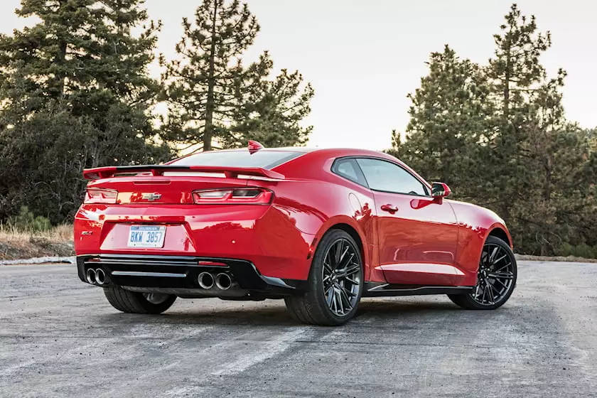 Chevrolet Camaro ZL1 Coupe 2019-2022 років, вид ззаду