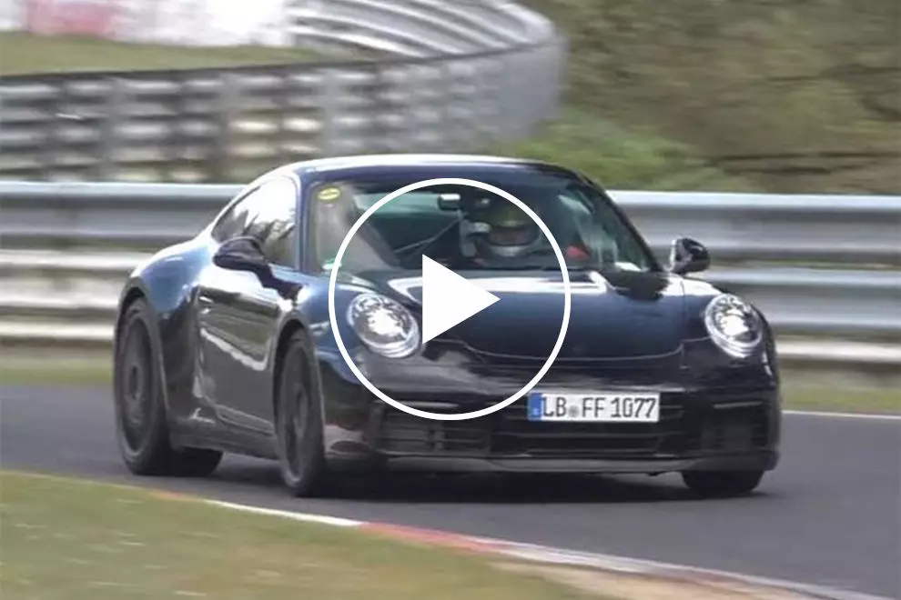 Porsche 911 za 2019. se već testira na Nurburgringu