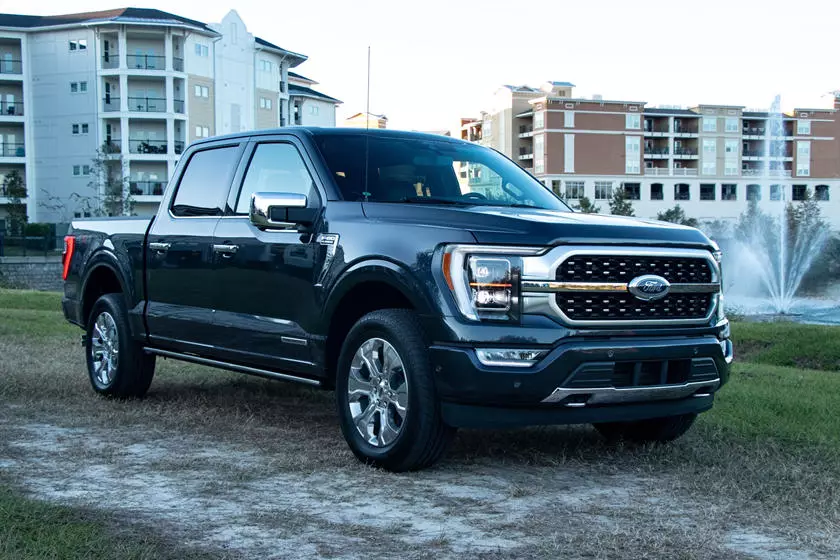 2021 Ford F-150 Duban kusurwar gaba