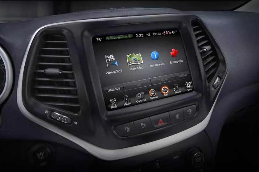 2014-2021 Jeep Cherokee Infotainment System