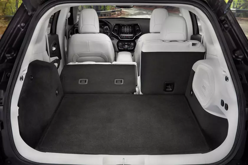 2014-2021 Jeep Cherokee Trunk Space mat Sëtz geklappt