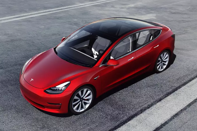 2017-2020 Tesla Model 3 Front Angle View