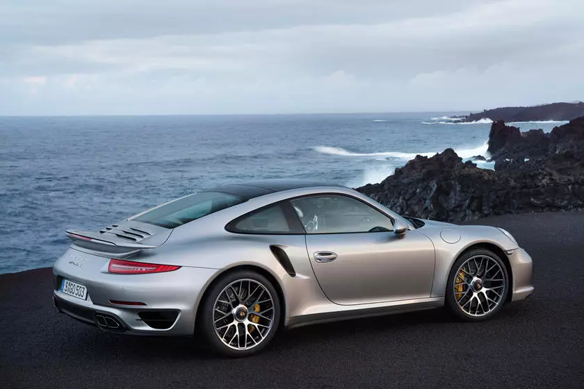 2013-2015 Porsche 911 Turbo Coupe Inyuma Yerekana