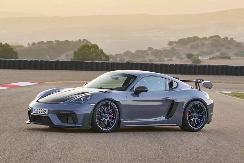 2022 Porsche Cayman GT4 RS Front Angle View