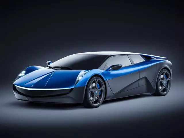 Elextra Electric Supercar Yoo Lagbara Ju Ferrari 488 lọ 1999_2