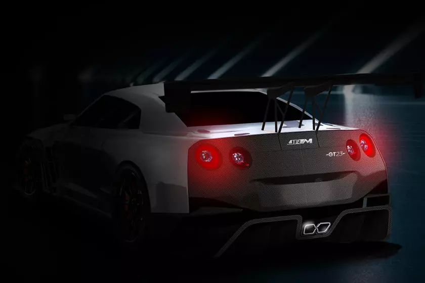 Insane 750-HP Nissan GT-R se yon kourè $ 500,000 pou wout la 20304_6