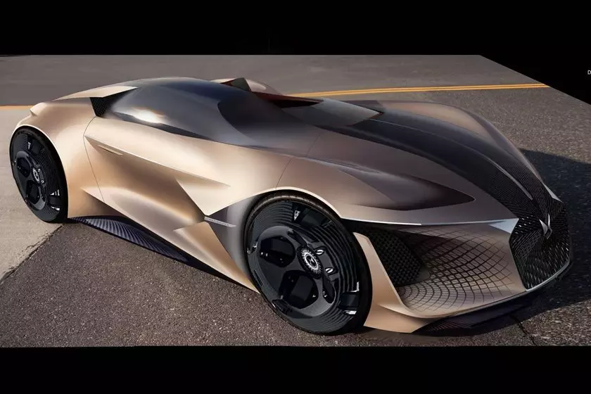 DS X E-Tense Concept איז אַ סטאַנינג 1,341-HP EV סופּערקאַר פון דער צוקונפֿט 20313_2