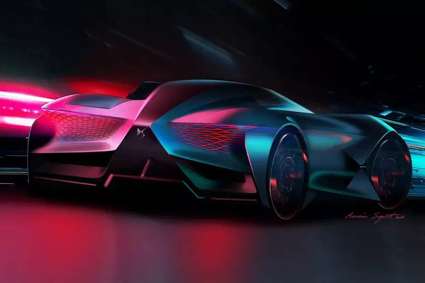 DS X E-Tense Concept איז אַ סטאַנינג 1,341-HP EV סופּערקאַר פון דער צוקונפֿט 20313_6