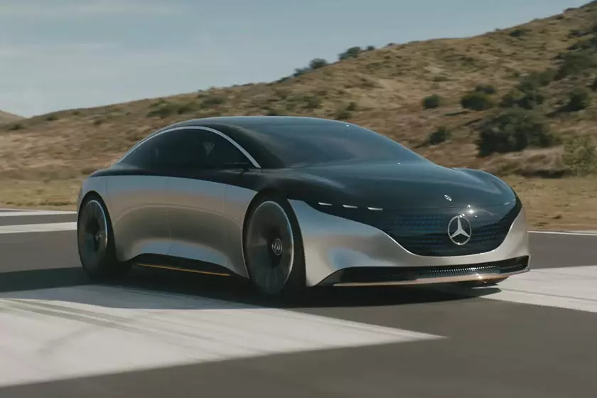 Shikoni Mercedes-Benz Vision EQS në veprim 20342_1