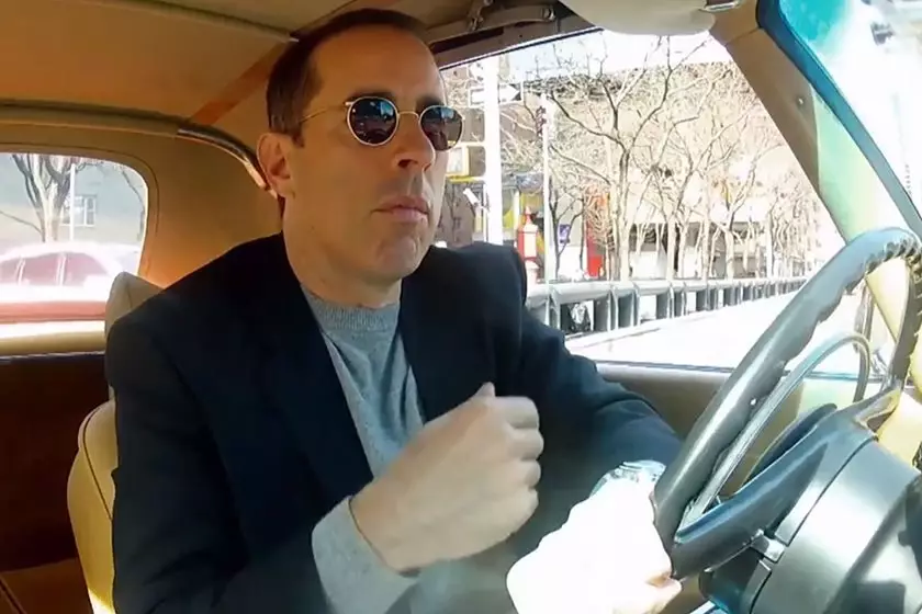 Jerry Seinfeld dia nitory noho ny fangalarana hevitra ho an'ireo mpanao hatsikana ao anaty fiara maka kafe 20369_4