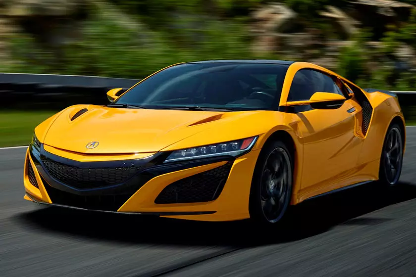 2020 Acura NSX, 멋진 레트로 페인트 작업으로 도착 20395_1