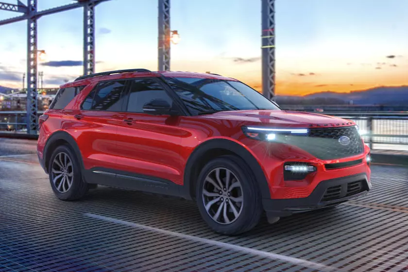 2020-2021 Ford Explorer Fijerena zoro anoloana