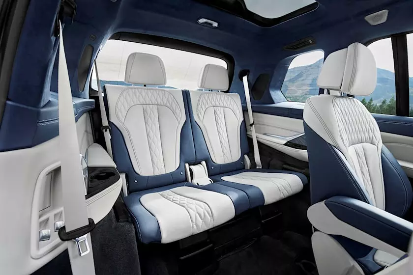 BMW X7 stražnja sjedala 2020-2022
