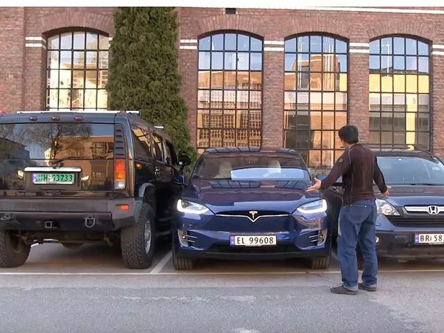 Li Tesla Model X-ê Xizmetên Astengkirina Cihê Parkingê jî Naxebite 2054_1