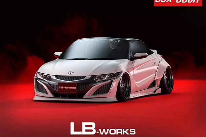 Humble Honda S660 merr trajtim serioz me trup të gjerë nga Liberty Walk