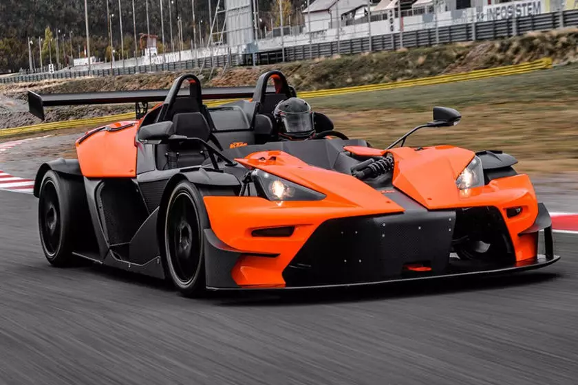 Tu siab, Qhov 600-horsepower KTM X-Bow tsis yog rau Txoj Kev 20640_3