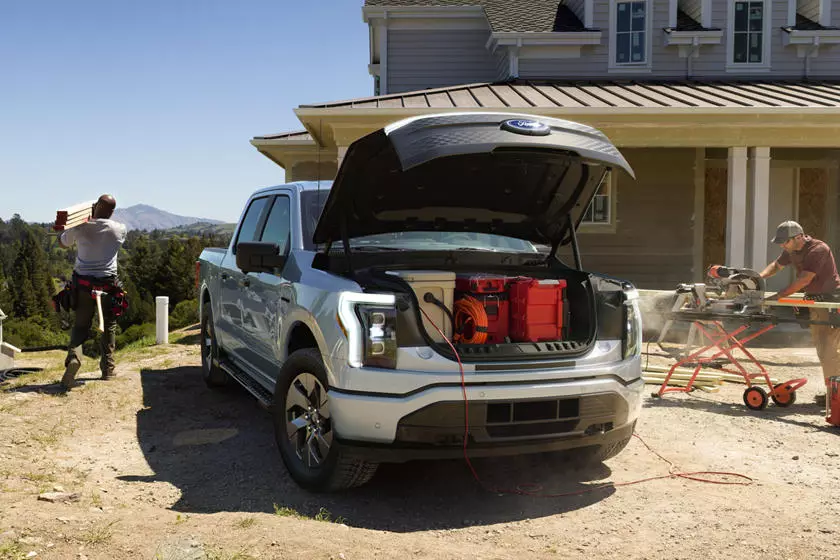 2022 Ford F-150 Lightning Cargo Room