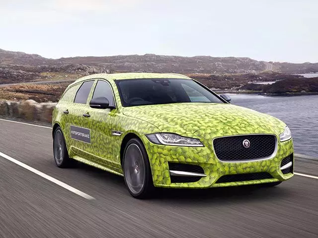 I-Jaguar XF Sportbrake Izokhonjiswa E-Wimbledon Ngenyanga ezayo 2086_1