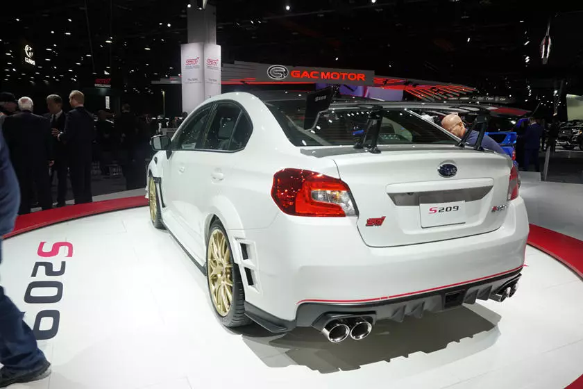 Subaru STI S209 Amerikada hödürlenen iň yssy WRX hökmünde gelýär 20902_4