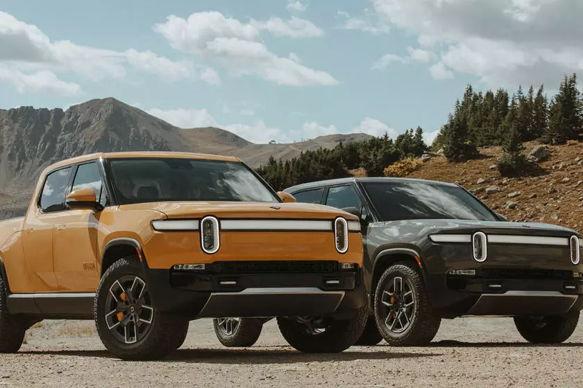 2022 Rivian R1T Truck Pohľad dopredu