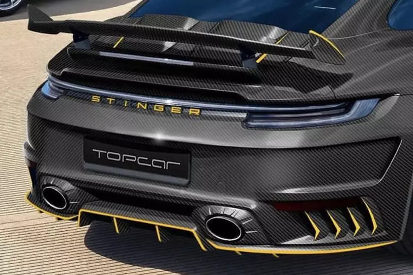 Ena Carbon Fiber Porsche 911 Turbo Looks Nuts 21172_2