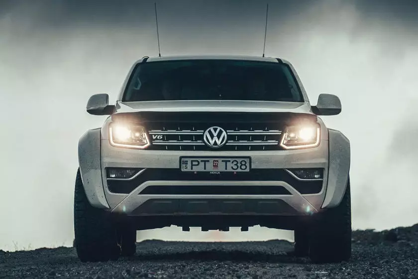 Yon sèl Volkswagen Amarok pare pou avanti Aktik 21199_1