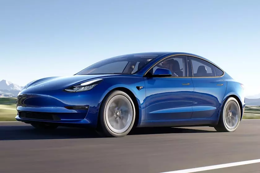 2017-2022 Tesla Model 3 රියදුරු ඉදිරිපස කෝණය