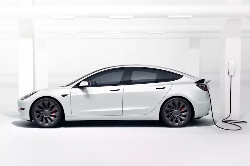 2017-2022 Tesla Model 3 ආරෝපණ ලක්ෂ්‍යය