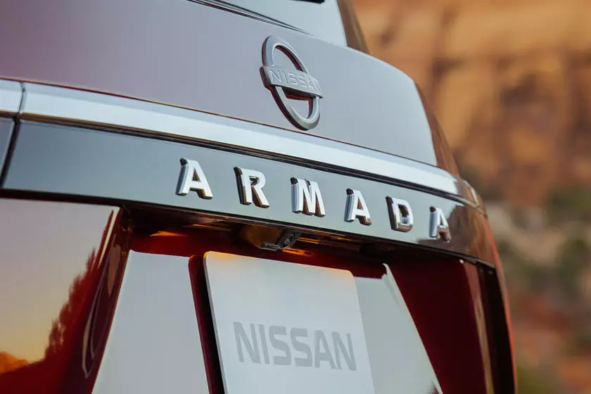 ស្លាកសញ្ញា Nissan Armada ឆ្នាំ 2021