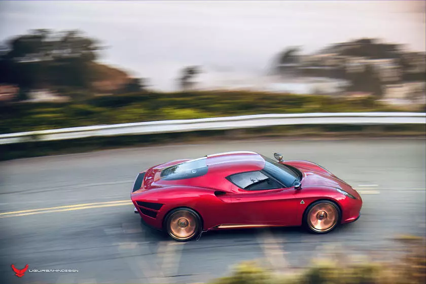 Консепсияи аҷиб нишон медиҳад, ки чӣ гуна Alfa Romeo 4C -ро захира кардан мумкин аст 21439_2