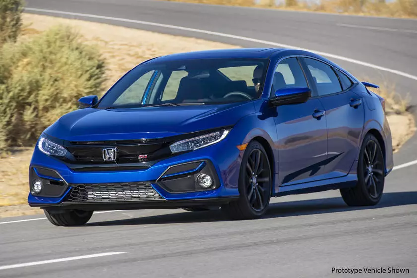 2020 Honda Civic Si тамаша жаңартулармен келеді 21621_1