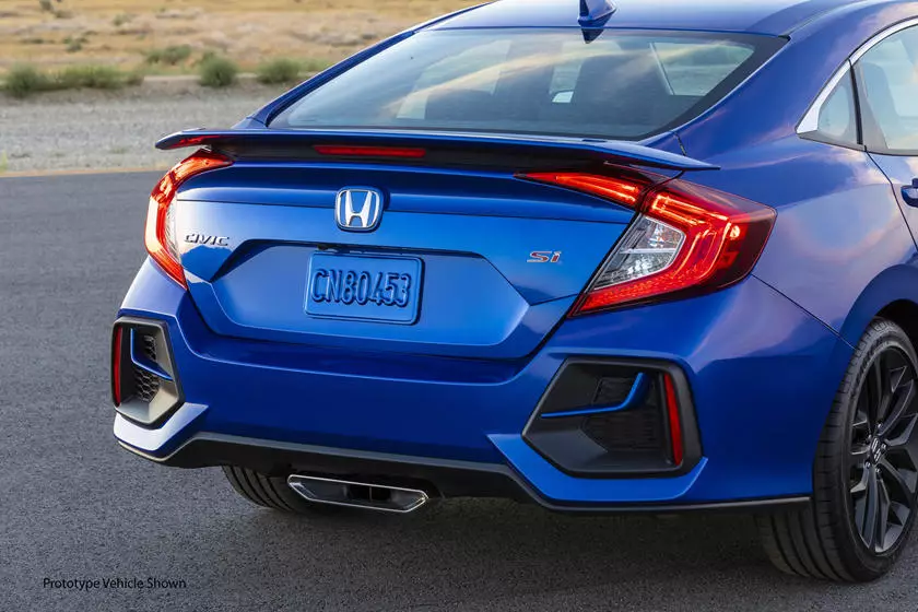 2020 Honda Civic Si пристига с перфектните актуализации 21621_5