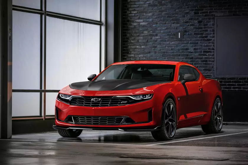 2019-2022 Chevrolet Camaro Coupe Front View