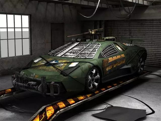 Lamborghini Reventon e ne e tla ba koloi ea ho qetela ea ho loana le Zombie 2167_1