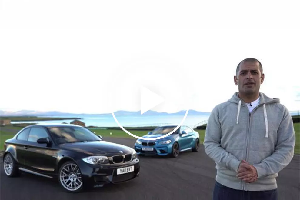 Chris Harris wuxuu helay dhammaan Giddy Isbarbardhigga BMW M2 iyo 1M Coupe