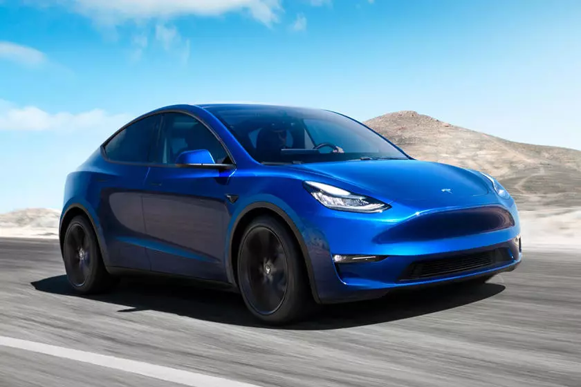 2020-2021 Tesla Model Y Önden Görünüm