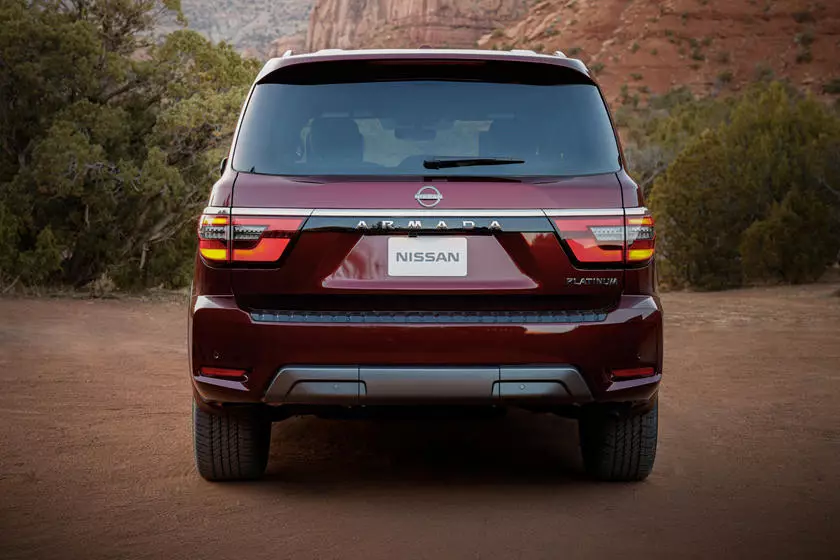 2021 Nissan Armada Rear View