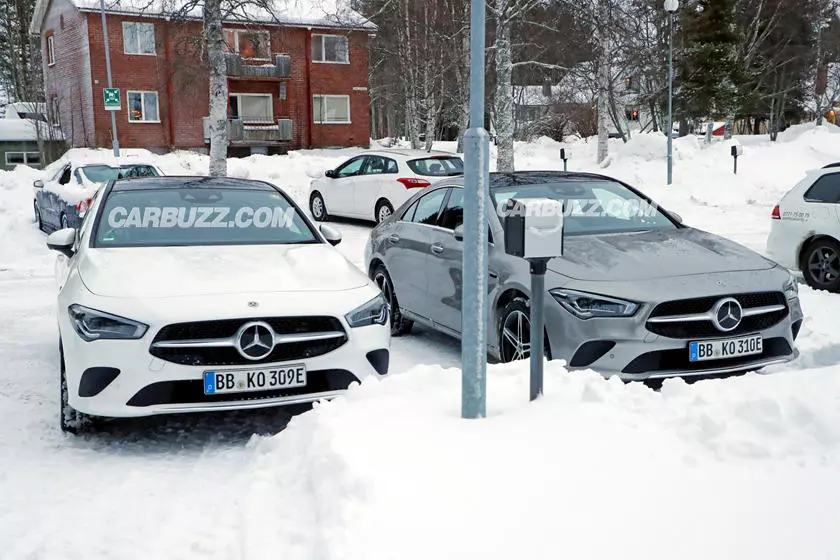 Mercedes-Benz CLA wäert eng schéi Hybrid Versioun erliewen 22434_5