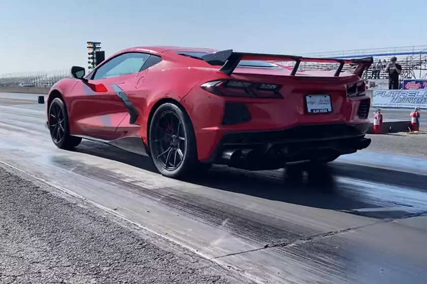 Regardez la Corvette C8 de 1 000 chevaux définir un quart de mille de 9 secondes 22748_5