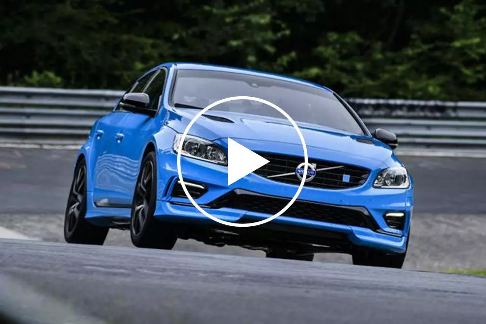 Volvo S60 Polestar cicingeun Nyetél Rékor Kuir Nurburgring Taun Ka tukang