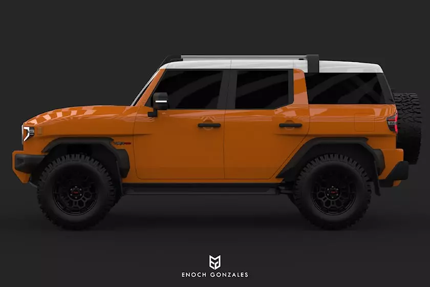 Toyota kwesịrị ịrụ Bronco-Fighting FJ Cruiser 23063_3