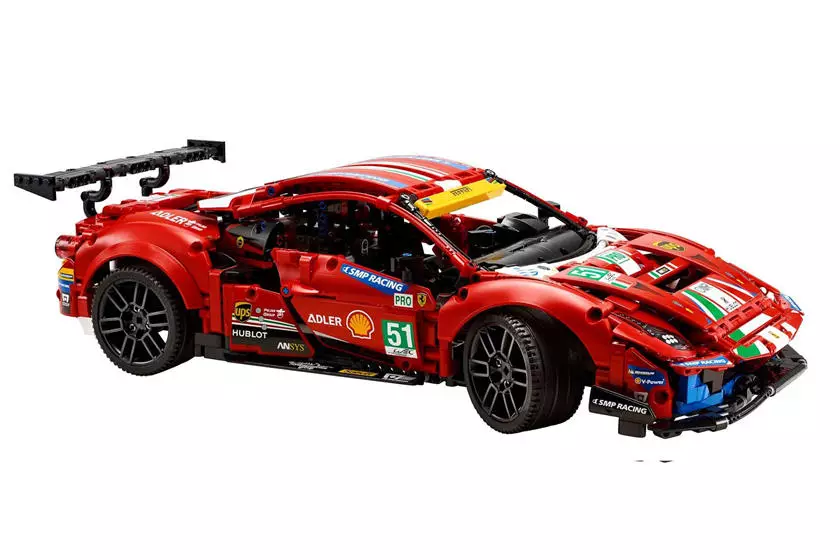 Ferrari 488 Race Car - першы ў гісторыі Lego Ferrari 23080_7