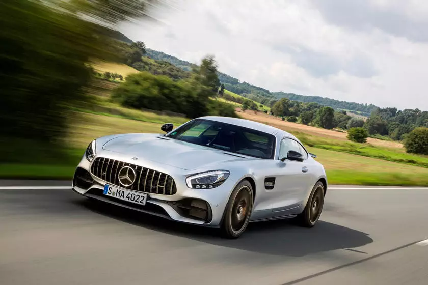 2016-2019 Mercedes-AMG GT Front View Driving