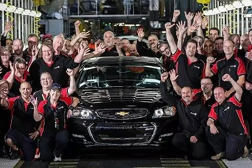 Chevrolet SS Yomaliza Yatuluka Pamzere Wopanga Waku Australia