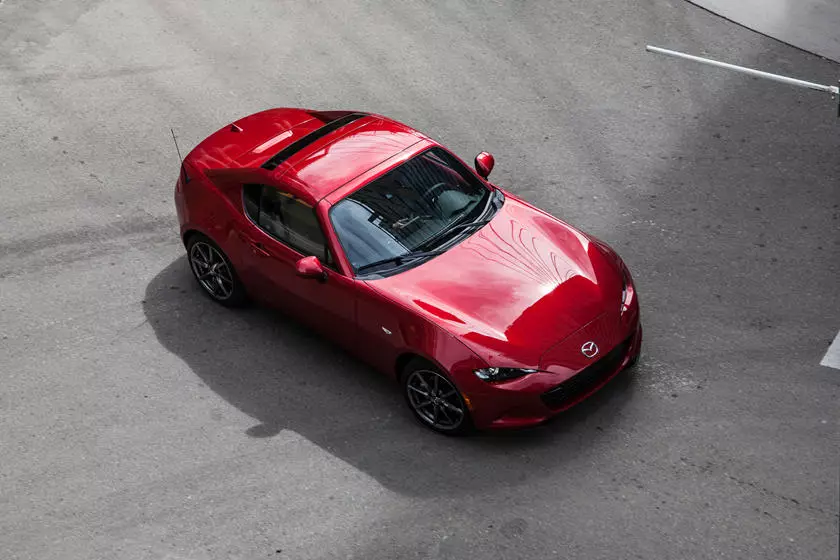 2017-2020マツダMX-5ミアータRF上面図