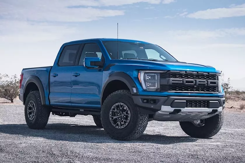 2021-2022 فورڊ F-150 ريپٽر فرنٽ اينگل ڏسو