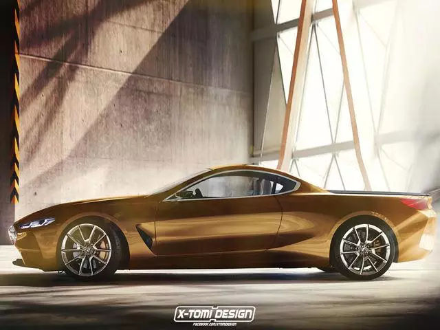 BMW 8 seriyali Gran Coupe, tortishish tormozi va pikap ishlab chiqaradimi? 2332_1