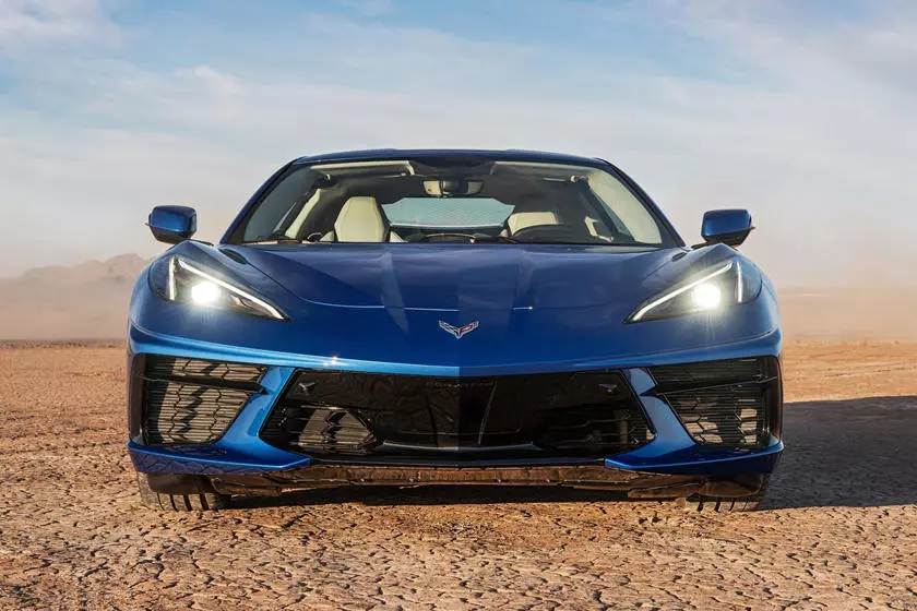 2020-2021 Chevrolet Corvette C8 Առջևի տեսք