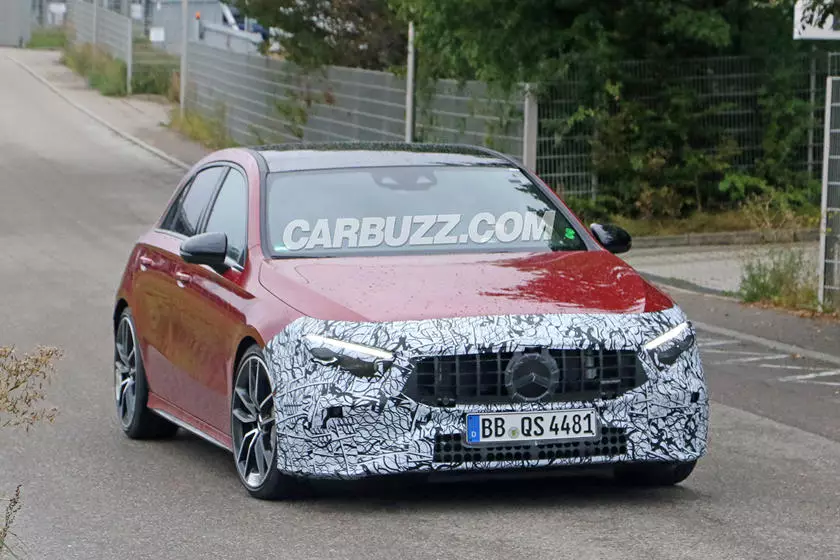 Spied! Mercedes-AMG A35 Ine Audi S3 Mukuona Kwayo 23516_1