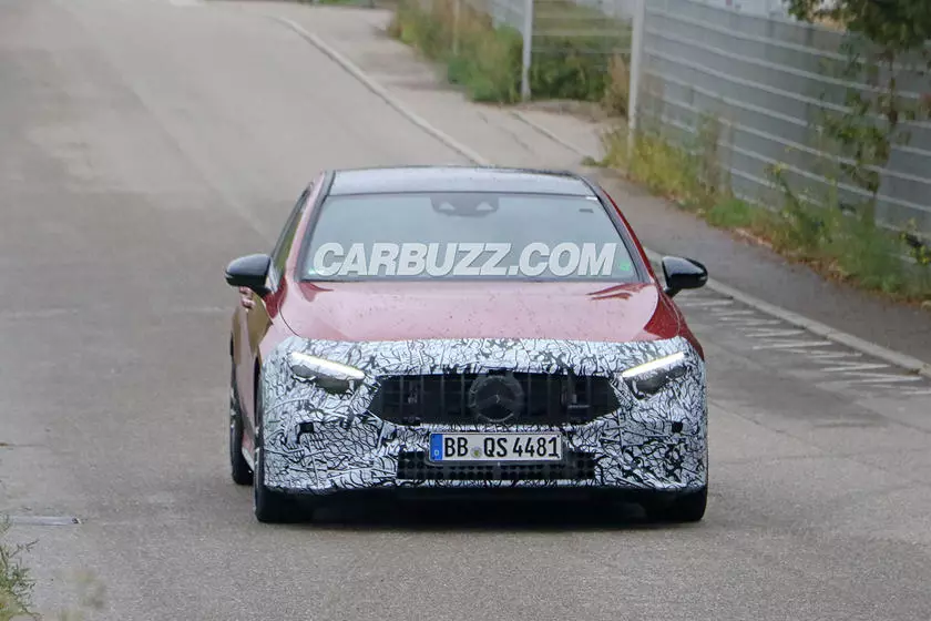 Spied! Mercedes-AMG A35 Ine Audi S3 Mukuona Kwayo 23516_2